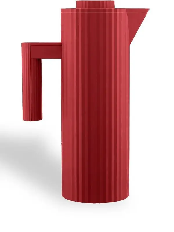 ALESSI Insulated Ribbed-detail Jug - Red