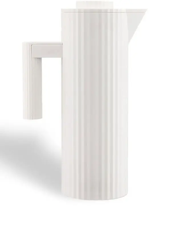 ALESSI Insulated Ribbed-detail Jug - White