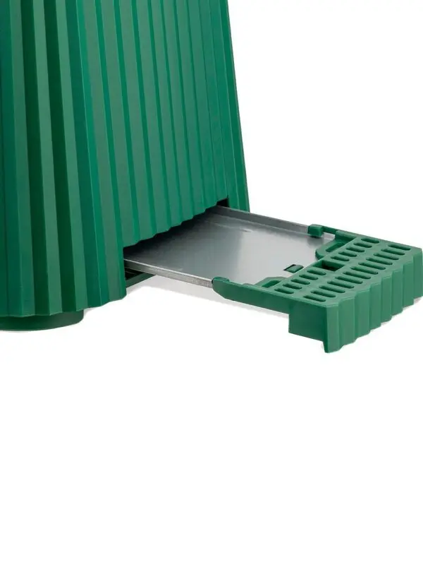 ALESSI Plissé Matte Toaster - Green