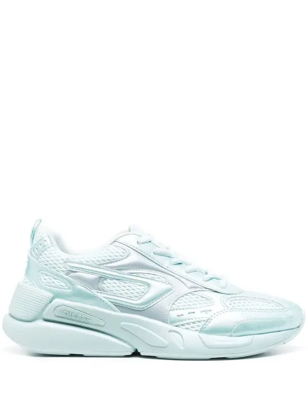 DIESEL® Logo-patch Low-top Sneakers - Blue