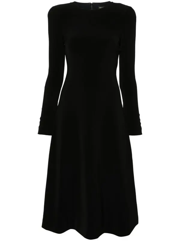 Balenciaga Long-sleeve Midi Dress