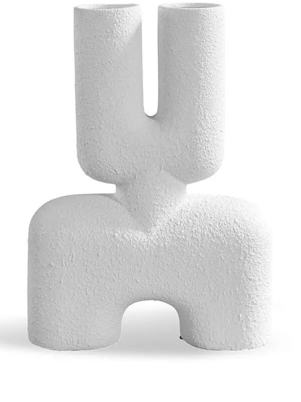 101 COPENHAGEN Cobra Double Medium Vase - White