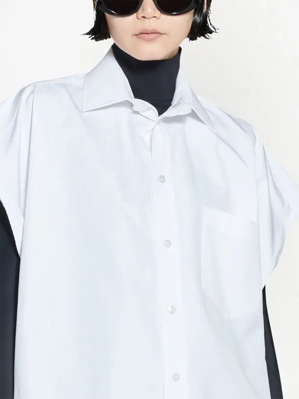 Balenciaga Cotton Sleeveless Shirt
