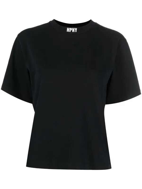 Heron Preston Logo-embroidered T-shirt - Black