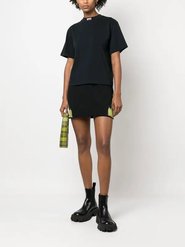 Heron Preston Logo-embroidered T-shirt - Black