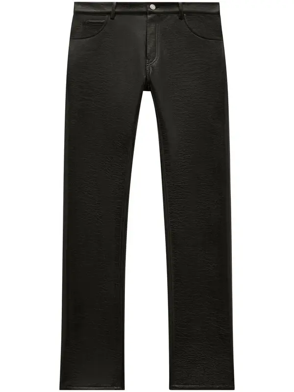 COURREGES Reedition Straight Trousers - Black