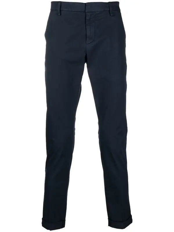 DONDUP Tapered-leg Cropped Chinos
