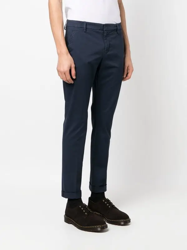 DONDUP Tapered-leg Cropped Chinos