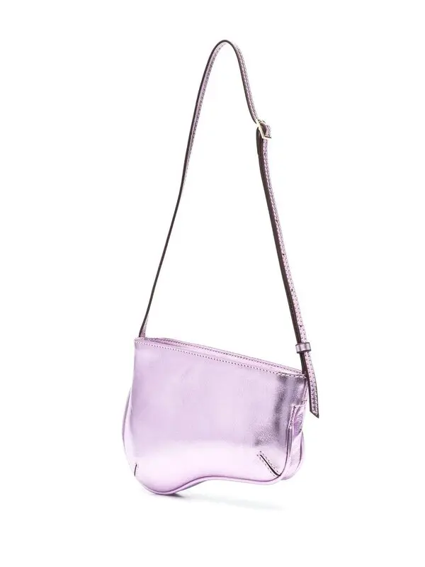 Manu Atelier Curve Leather Shoulder Bag