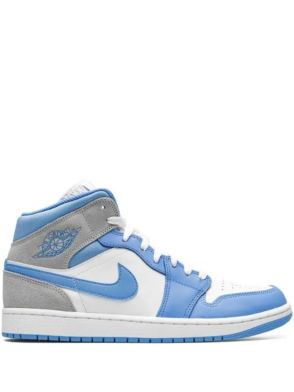 JORDAN 1 Mid Sneakers - Blue