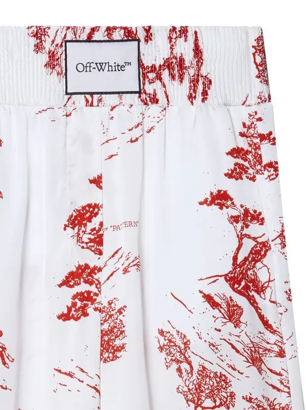 Off-White Logo-patch Pyjama Trousers