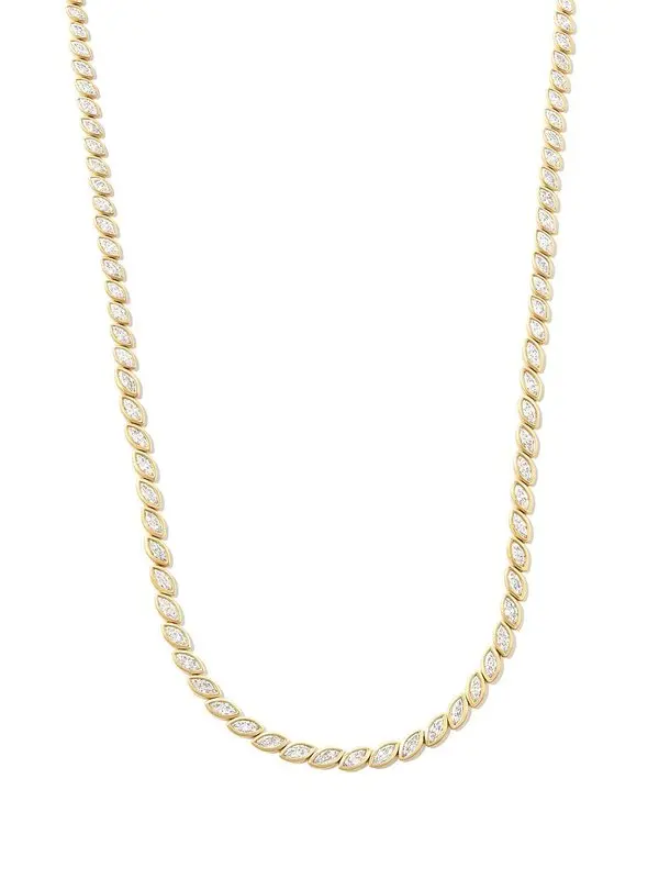 ANITA KO 18kt Yellow Diamond Choker Necklace - Gold
