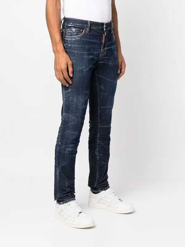 Dsquared2 Skinny-cut Jeans - Blue