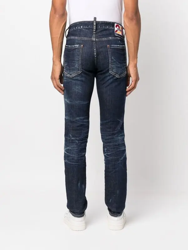 Dsquared2 Skinny-cut Jeans - Blue