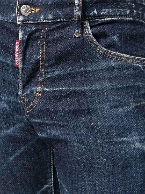 Dsquared2 Skinny-cut Jeans - Blue
