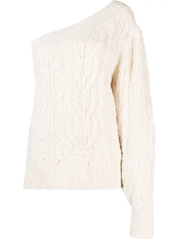 Isabel Marant Blaine Sweater - Neutrals