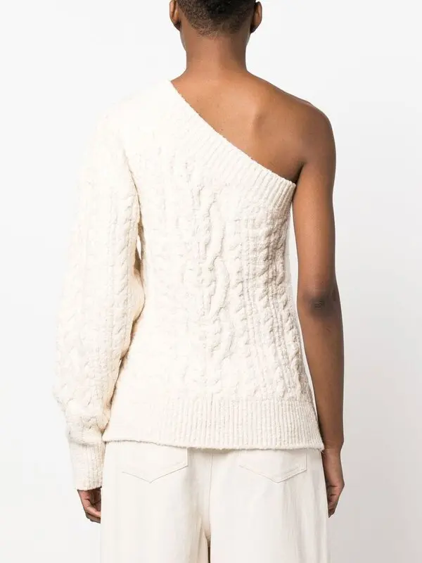 Isabel Marant Blaine Sweater - Neutrals