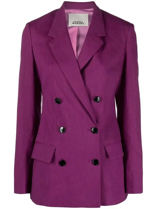 Isabel Marant Étoile Sheril Double-breasted Blazer - Pink