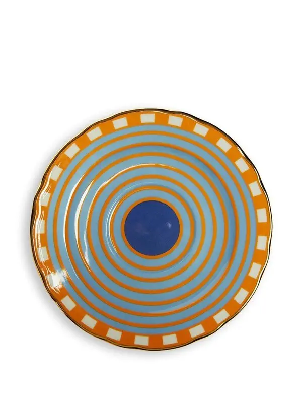 La DoubleJ Big Mama Cup And Saucer - Orange