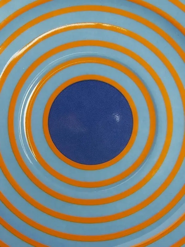 La DoubleJ Big Mama Cup And Saucer - Orange