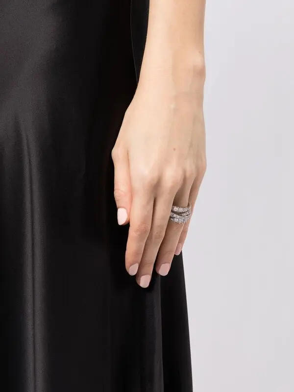 SWAROVSKI Twist Wrap Crystal-embellished Ring
