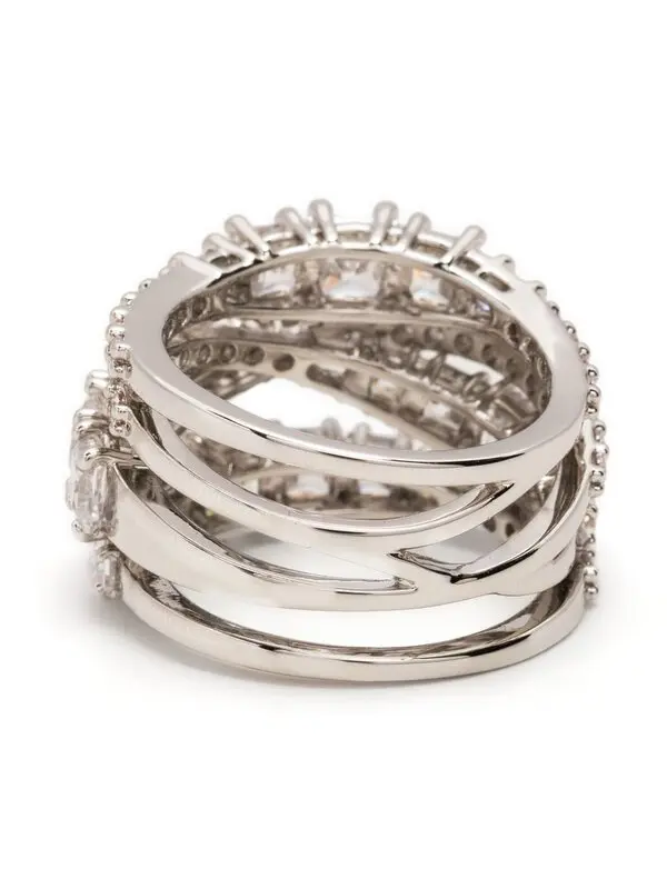 SWAROVSKI Twist Wrap Crystal-embellished Ring
