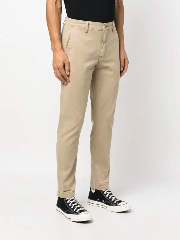 LEVI'S Slim Fit Cotton Chinos - Brown