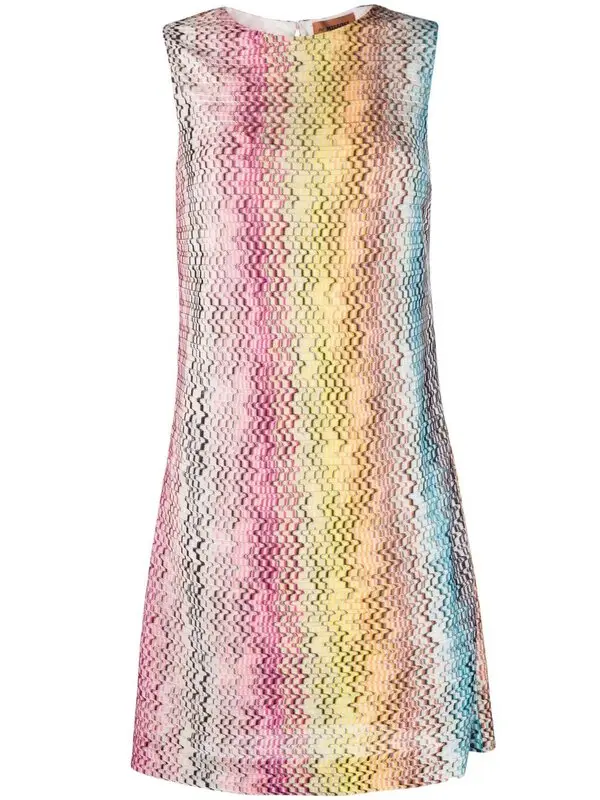 Missoni Woven Zigzag Shift Dress