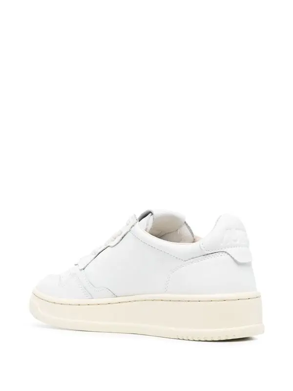 AUTRY Logo-patch Sneakers - White