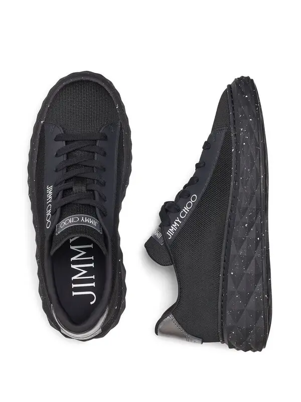 JIMMY CHOO Diamond Light Lace-up Sneakers