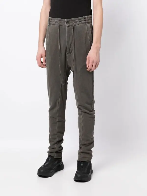 Masnada Drawstring-waist Drop-crotch Trousers