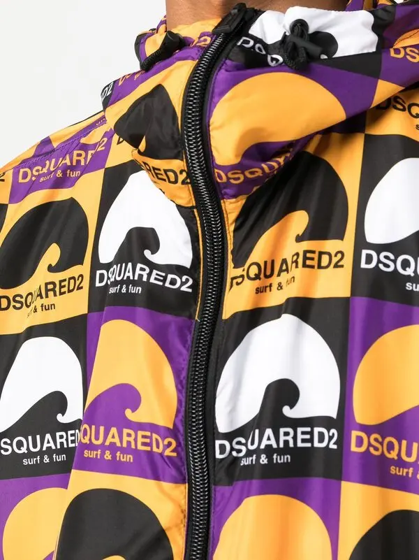 Dsquared2 Logo-print Hooded Jacket