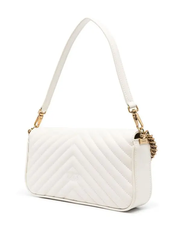 Pinko Love-birds Quilted Calf-leather Bag