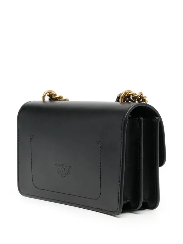 Pinko Small Love Birds Shoulder Bag - Black