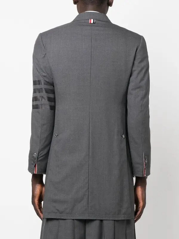 Thom Browne 4-bar Stripe Elongated Blazer