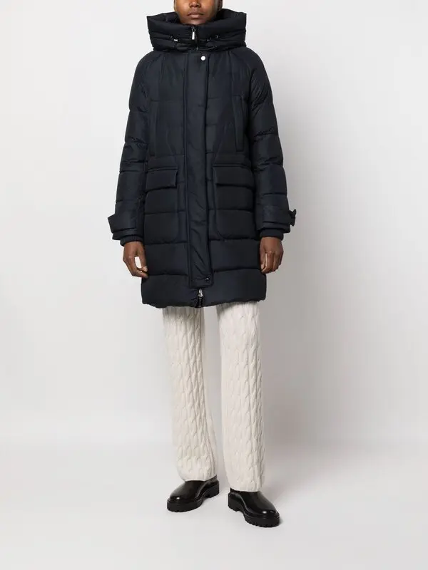 MOORER Christine Single-breasted Padded Coat