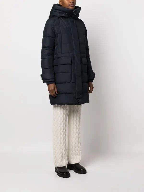 MOORER Christine Single-breasted Padded Coat
