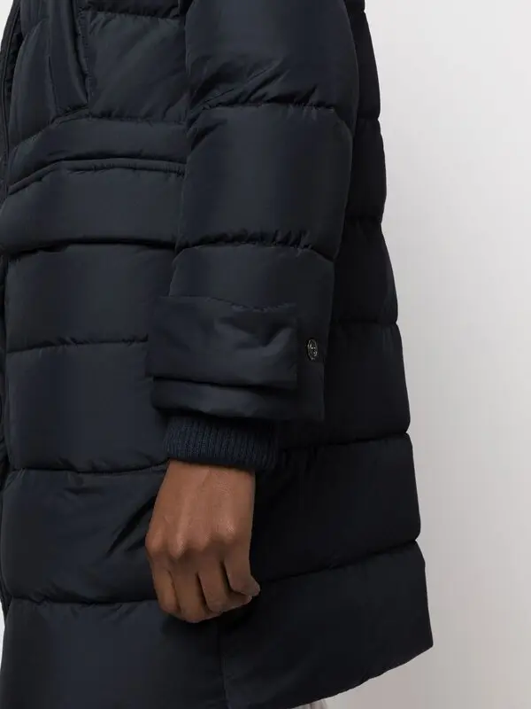 MOORER Christine Single-breasted Padded Coat