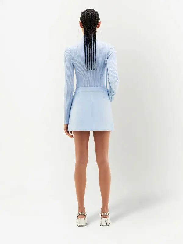 COURREGES Reedition Ribbed Sweater - Blue