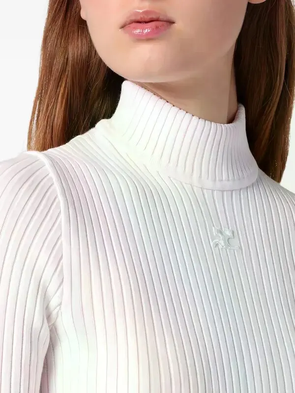COURREGES Reedition Rib-knit Sweater
