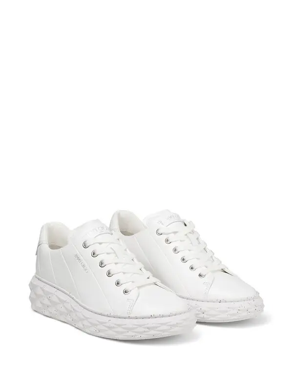 JIMMY CHOO Diamond Light Maxi Sneakers - White