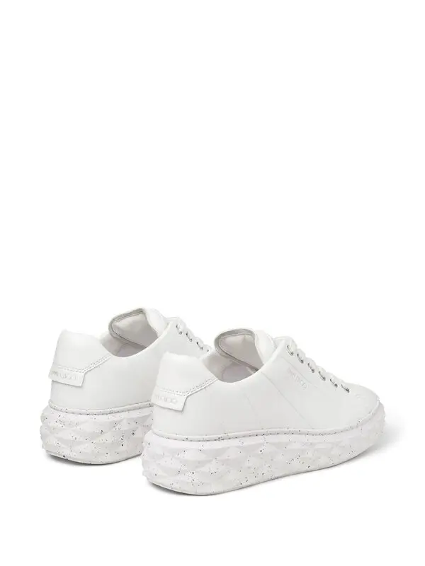 JIMMY CHOO Diamond Light Maxi Sneakers - White