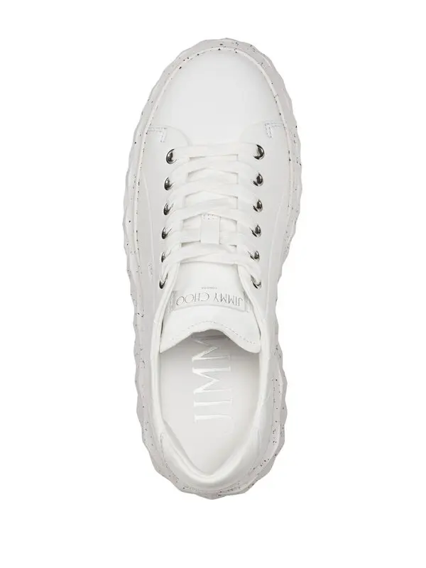 JIMMY CHOO Diamond Light Maxi Sneakers - White