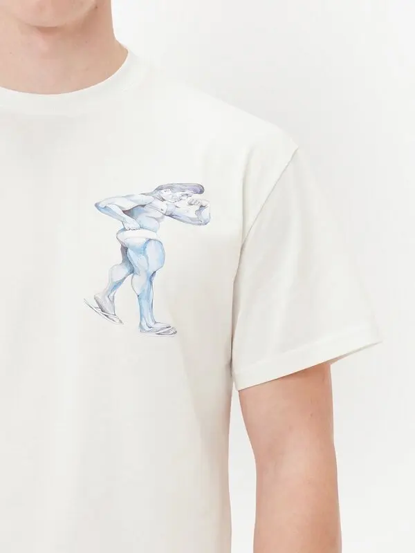 JW Anderson Graphic-print Short-sleeved T-shirt