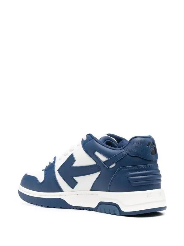Off-White Out Of Office" Leather Sneakers - Blue
