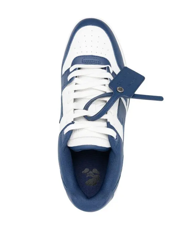 Off-White Out Of Office" Leather Sneakers - Blue