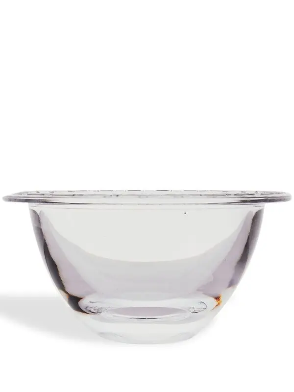 Versace Medusa Lumiere Glass Dish - Neutrals