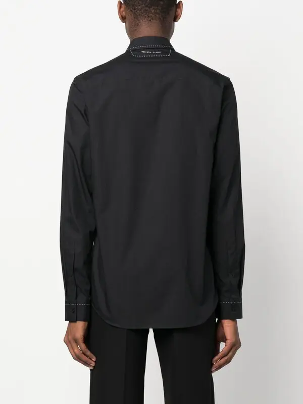 Philipp Plein Contrast Stitch Shirt