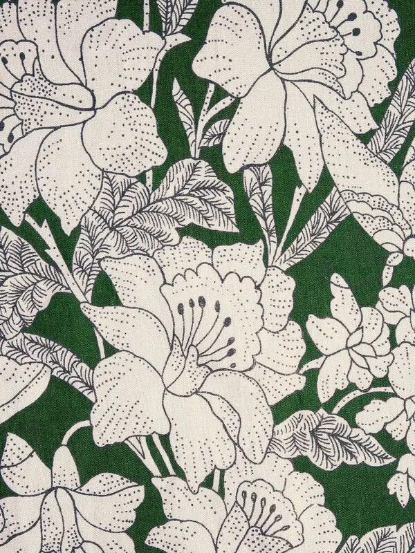 La DoubleJ Lilium Avorio-print Tablecloth