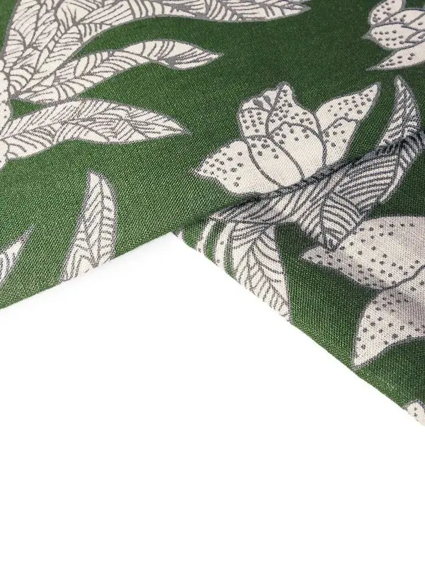 La DoubleJ Lilium Avorio-print Tablecloth